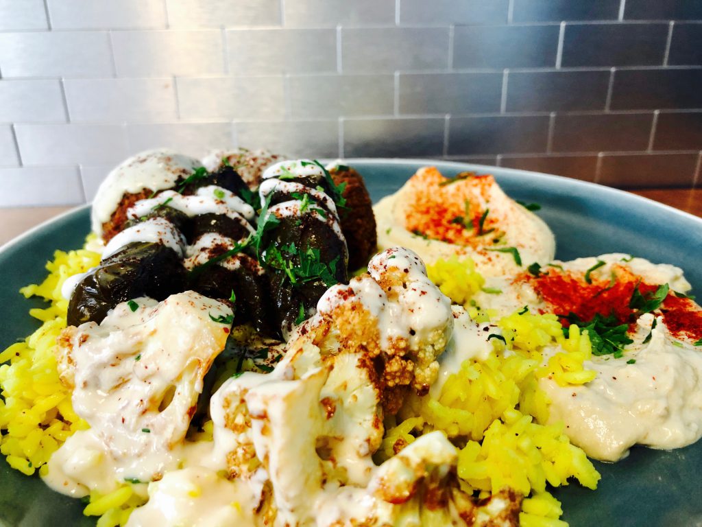 Menu Item Review: Veggie Combo at Mediterranean Express in Seattle ...