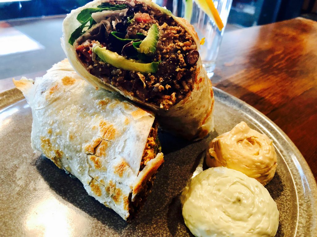 Menu Item Review: Vegan Macho Burrito at Plum Bistro in Seattle ...